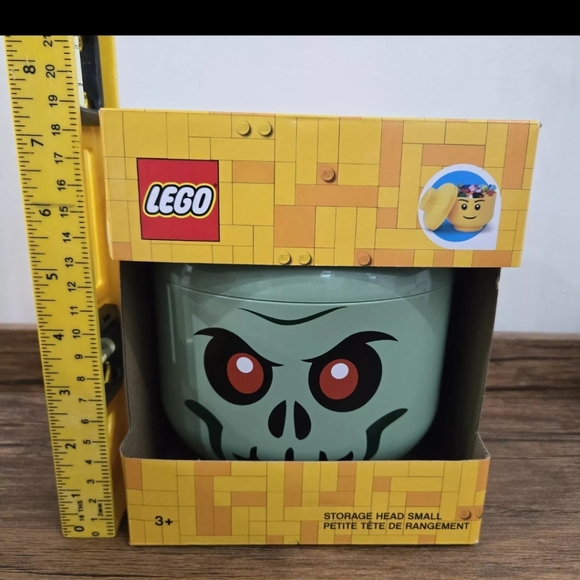 Lego | Toys | Lego Green Skeleton Zombie Storage Head Container New ...